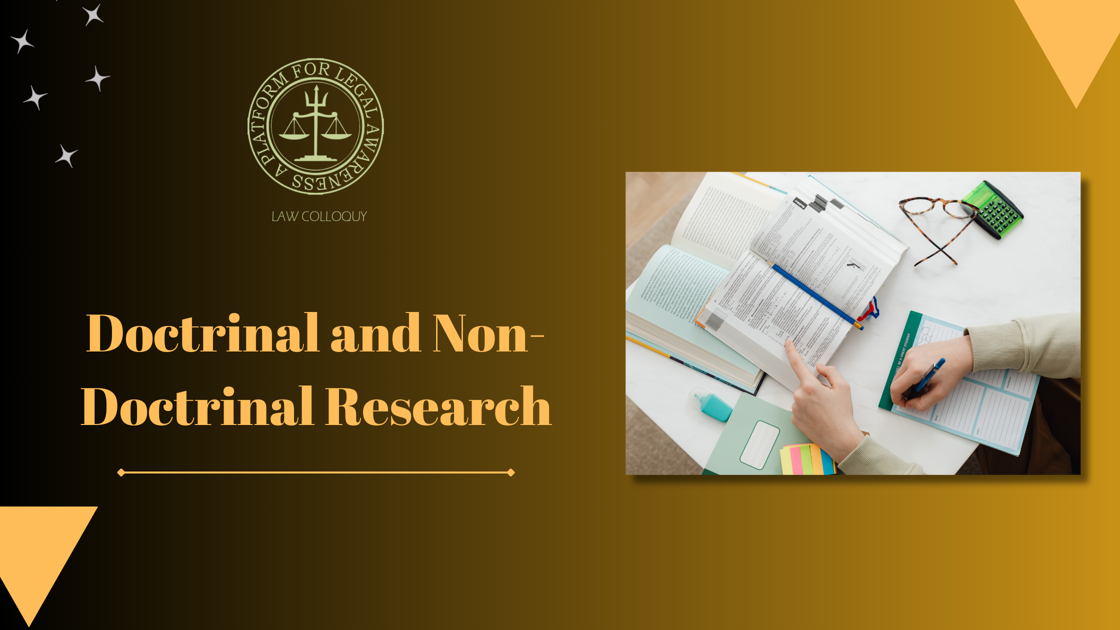 Doctrinal and Non-Doctrinal Research