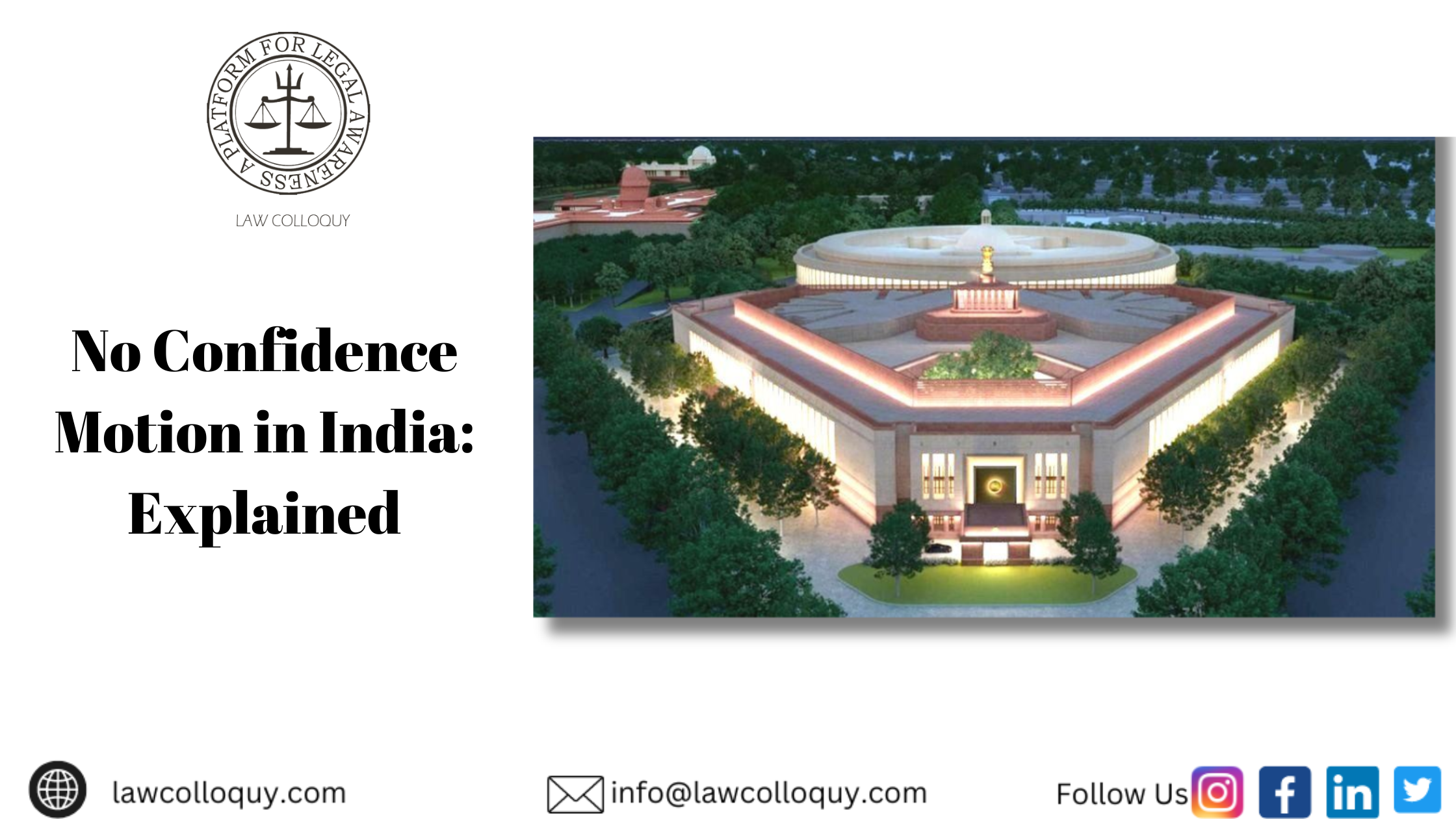 No Confidence Motion in India: Explained